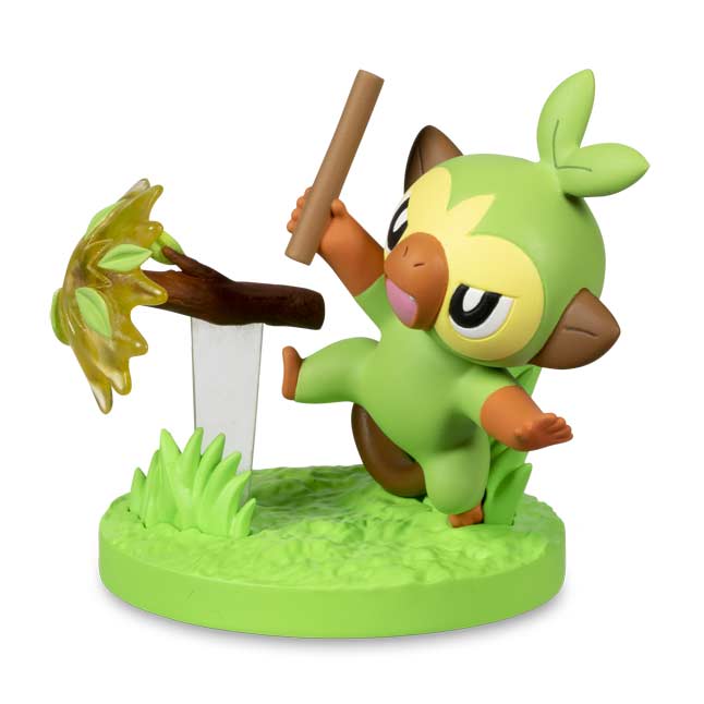 Pokémon Gallery Figure Grookey Branch Poke Pokémon Center Official Site
