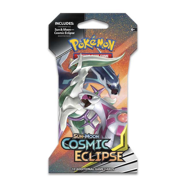 Pokémon TCG: Sun & Moon—Cosmic Eclipse Sleeved Booster Pack (10 Cards ...