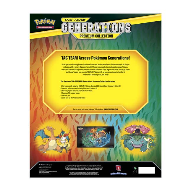 Pokémon TCG: TAG TEAM Generations Premium Collection | Pokémon Center ...