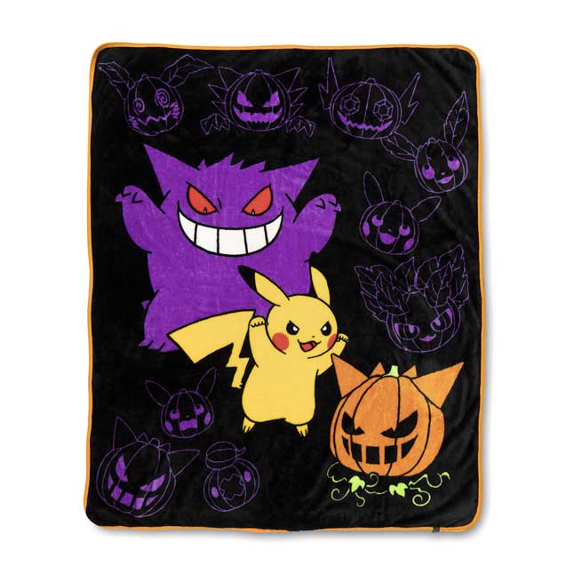 Pokémon Halloween Fleece Throw | Pokémon Center Official Site