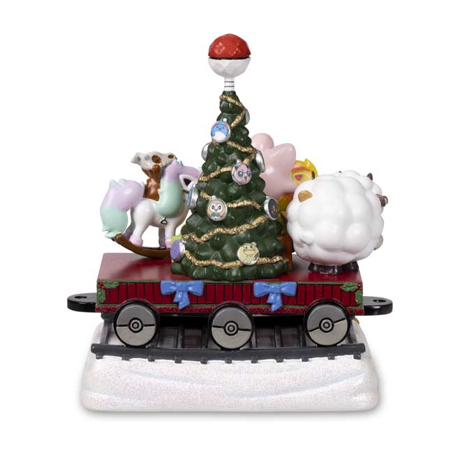 Delibird Holiday Express Ponyta Rockers Flatcar Figure | Pokémon Center ...