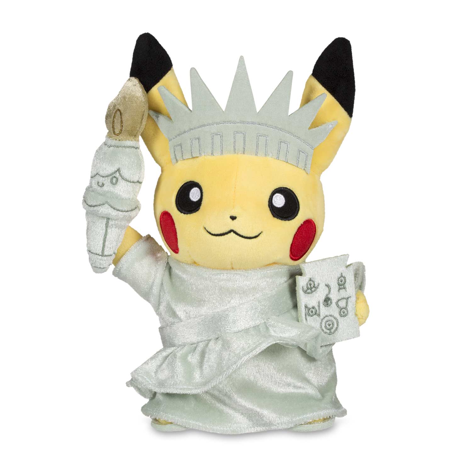 Pikachu Around the World: Liberty Pikachu Poké Plush - 8 ½ In ...