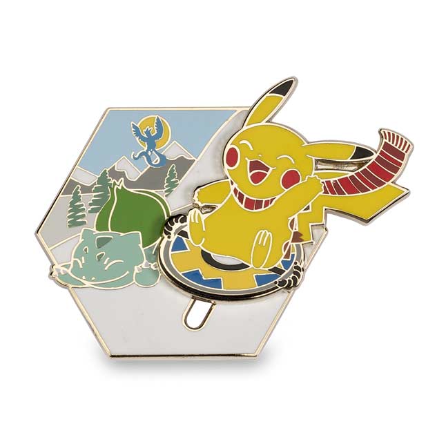 Dashing Down the Hill Sliding Celebrations Pokémon Pin | Pokémon Center ...