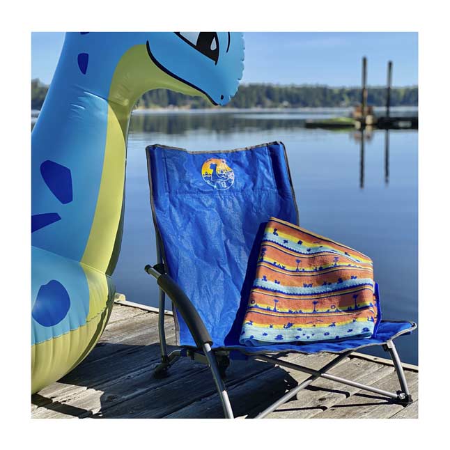 Pokémon Sunset Low-Back Chair | Pokémon Center Official Site