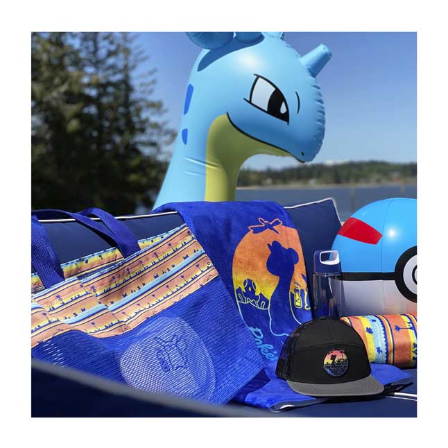 Pokémon Sunset Mesh Beach Bag | Pokémon Center Official Site