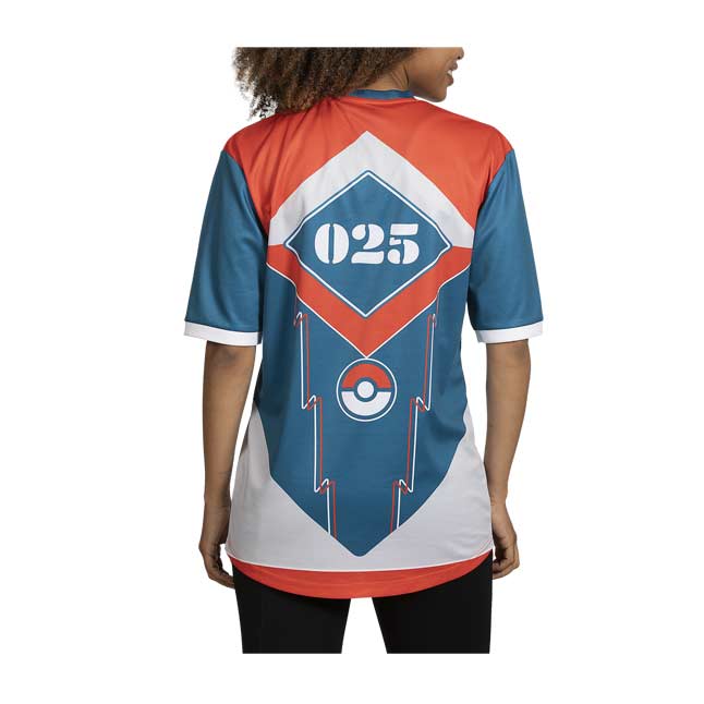 Running Pikachu Pokémon Sports Jersey - Adult | Pokémon Center Official ...