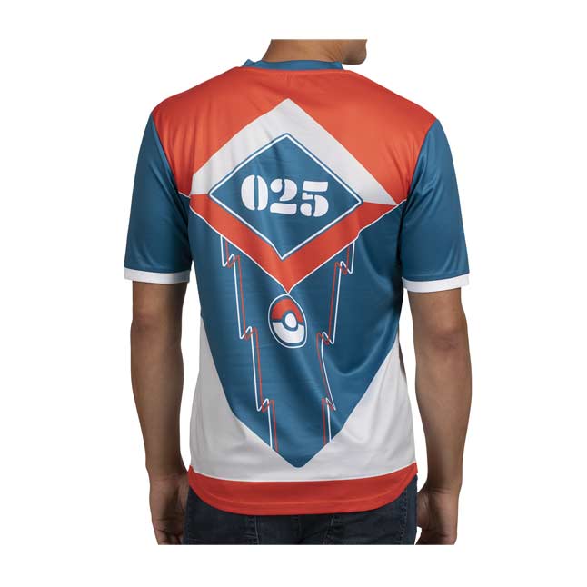 Running Pikachu Pokémon Sports Jersey - Adult | Pokémon Center Official ...