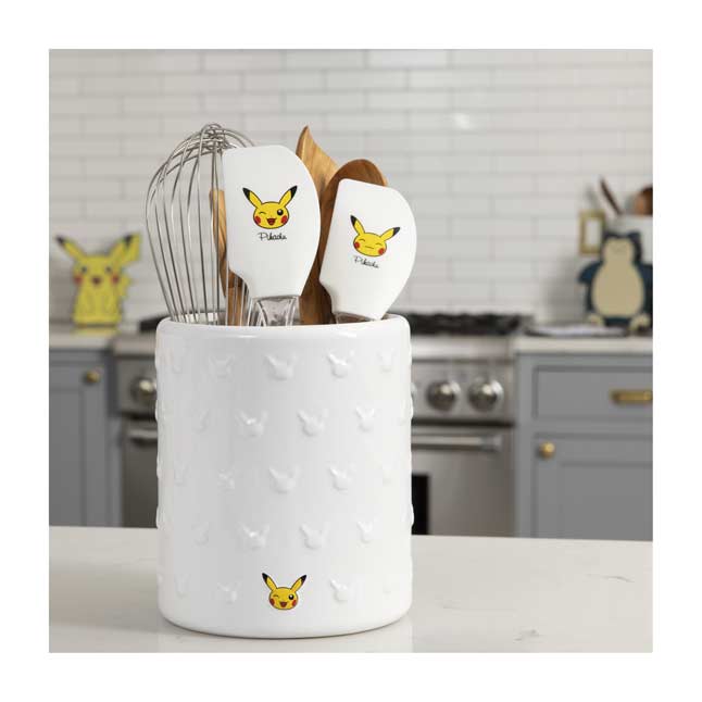 Pikachu Kitchen Ceramic Utensil Holder | Pokémon Center Official Site