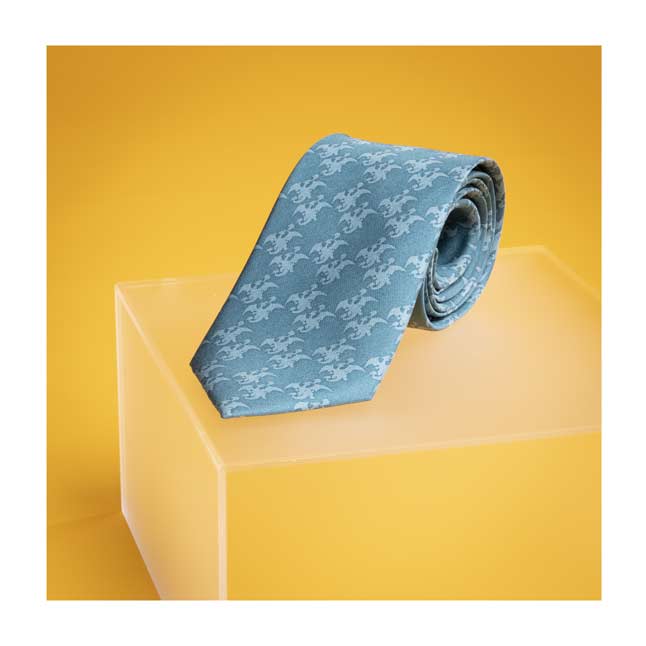 Pokémon Classics Charizard Teal Silk Necktie (One Size-Adult) | Pokémon ...