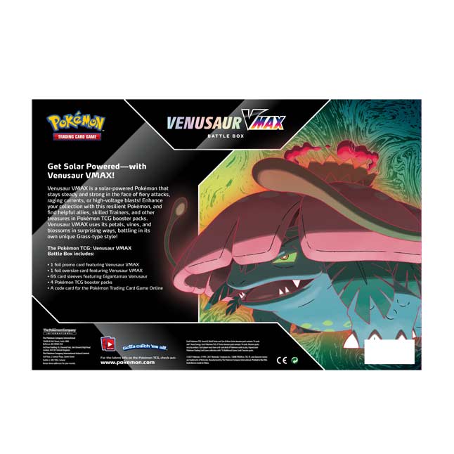 Pokémon TCG: Venusaur VMAX Battle Box | Pokémon Center Official Site