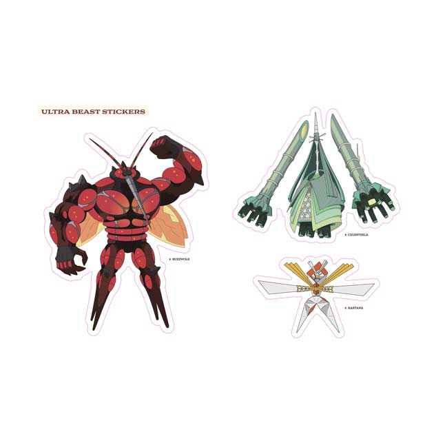 Pokémon Alola Region Sticker Book | Pokémon Center Official Site