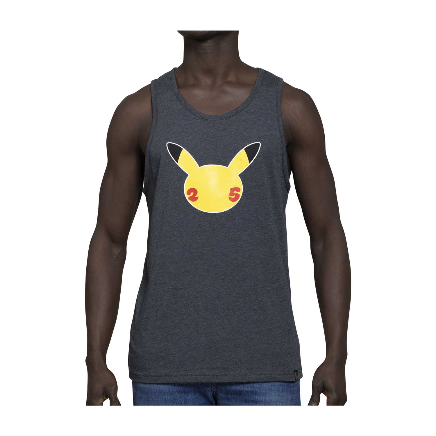Pokémon Celebration Dark Gray Fitted Tank Top - Men | Pokémon Center ...
