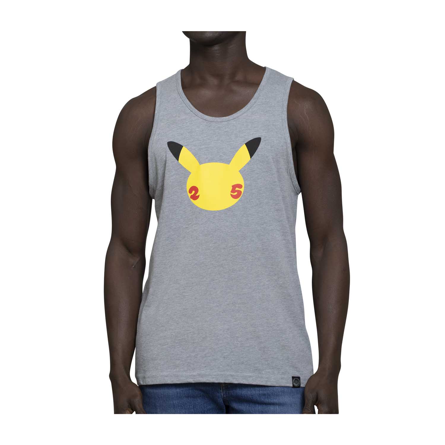 Pokémon Celebration Heather Gray Fitted Tank Top - Men | Pokémon Center ...