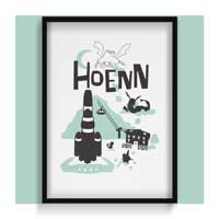 Pokémon Region Tour Posters (8-Pack) | Pokémon Center Official Site