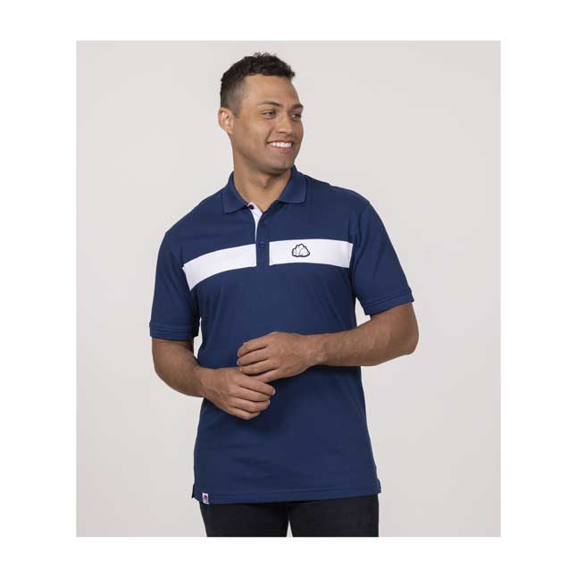 Snom Blue Polo Shirt - Adult | Pokémon Center Canada Official Site