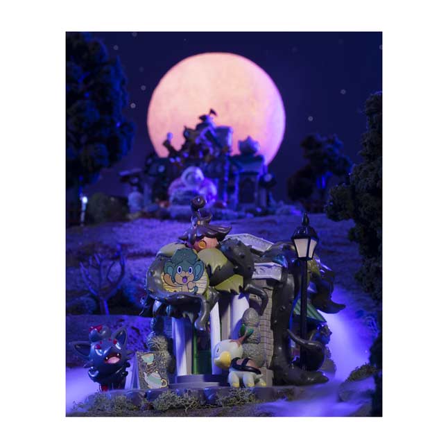 Haunted Pokémon Village: Pansage Creeping Vines Tea Shop Figure ...
