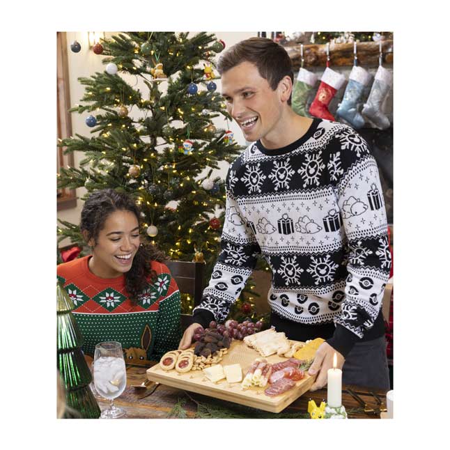 Snom Holiday Present Knit Sweater - Adult | Pokémon Center Official Site