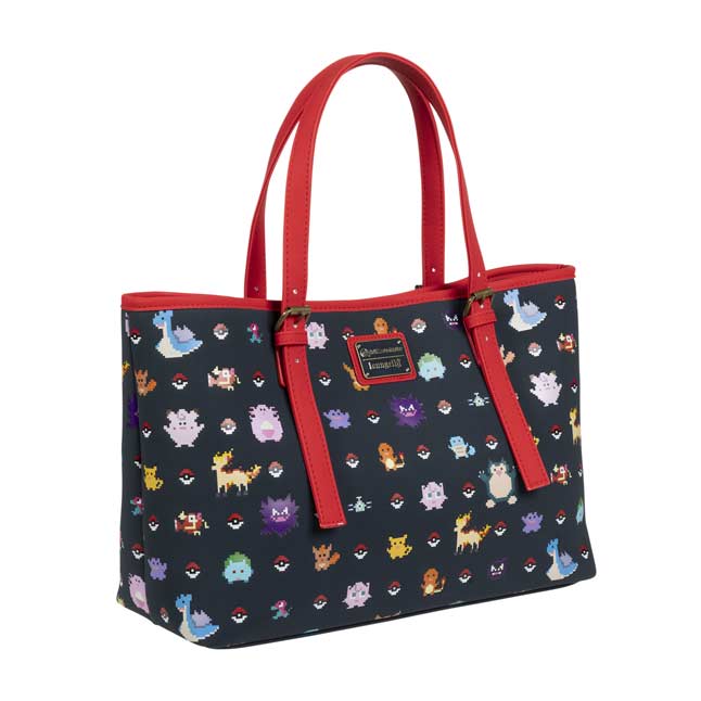 Pokémon Block Art Tote Bag by Loungefly | Pokémon Center Official Site