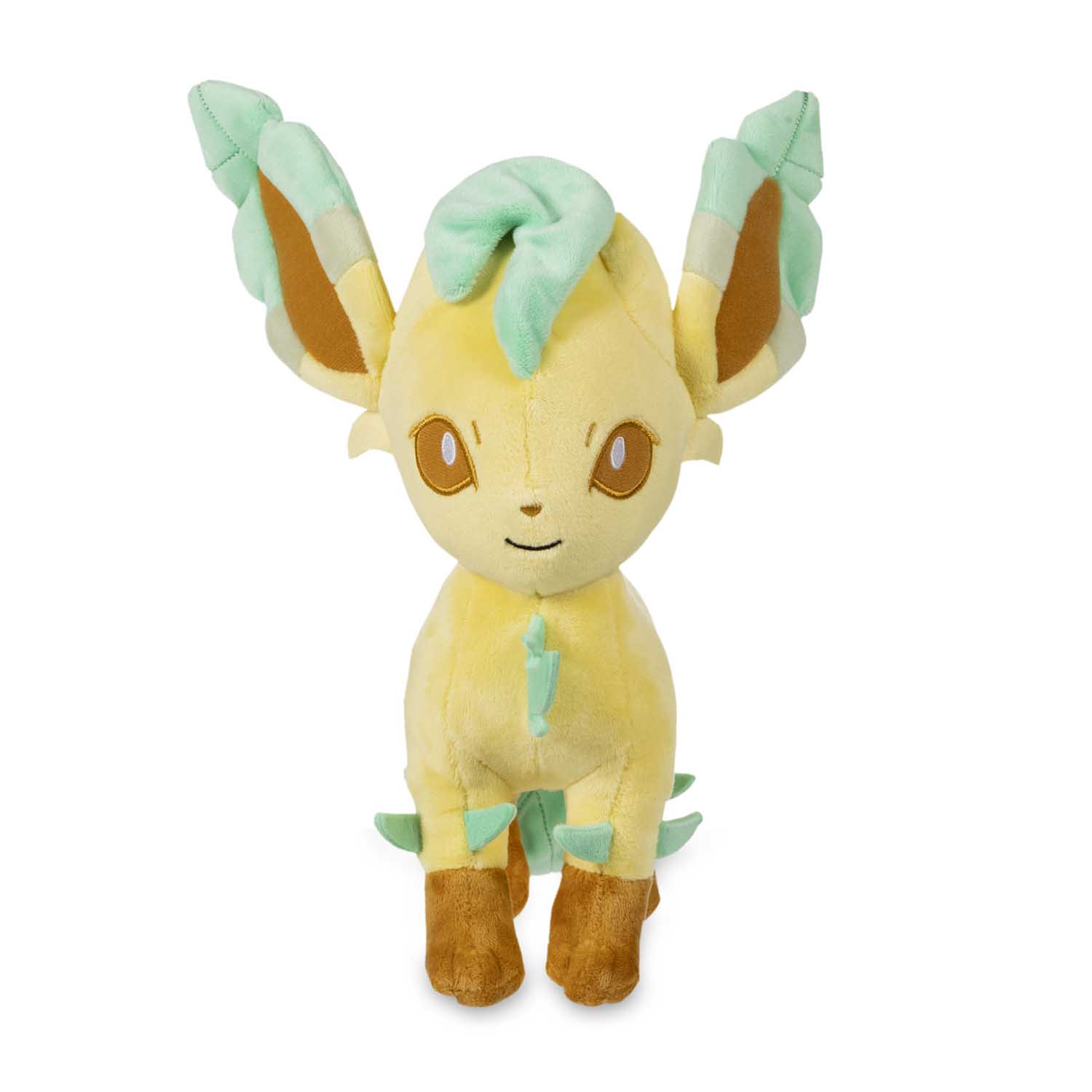 Pokémon Center: Leafeon sits cute plush toy, - munimoro.gob.pe