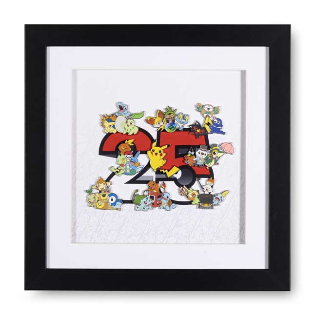 Pokémon Celebration Framed Pin Set | Pokémon Center Official Site