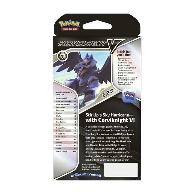 Pokémon TCG: Corviknight V Battle Deck | Pokémon Center Official Site
