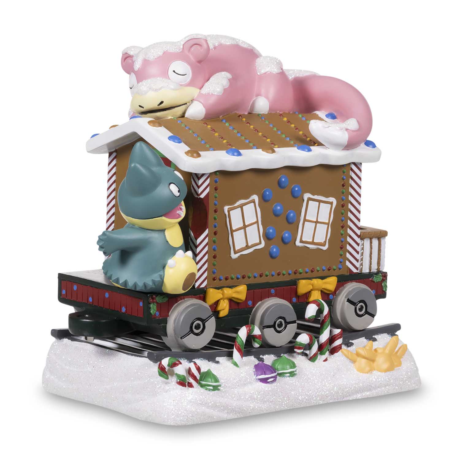 Delibird Holiday Express Slowpoke Caboose Figure | Pokémon Center ...