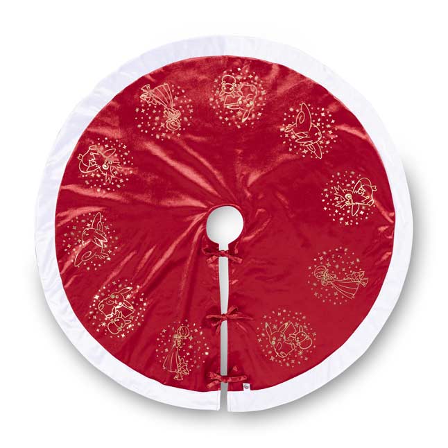 Pokémon Winter Wonders Red Tree Skirt | Pokémon Center Official Site