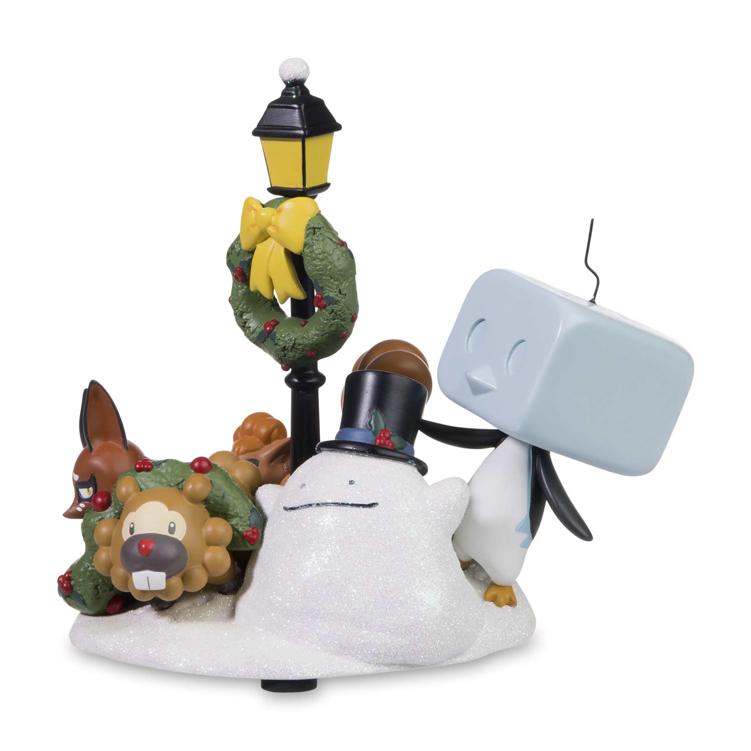 Snow Day Holiday Pokémon Village Figure | Pokémon Center Official Site