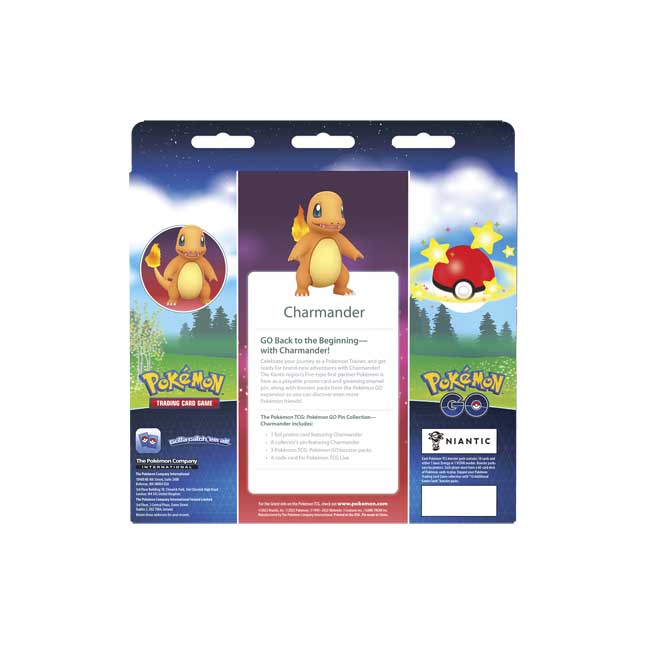 Pokémon TCG: Pokémon GO Pin Collection (Charmander) | Pokémon Center ...