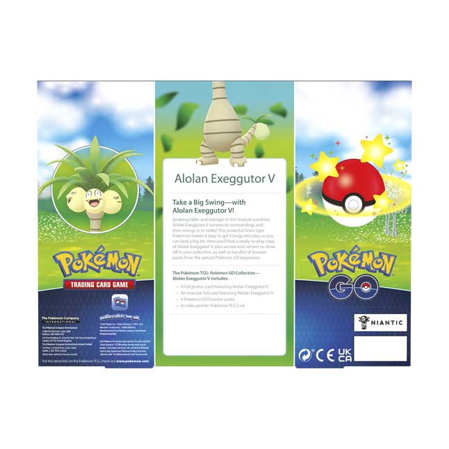 Pokémon TCG: Pokémon GO Collection-Alolan Exeggutor V | Pokémon Center ...