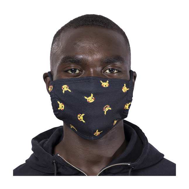 Pikachu Expressions Face Masks (Size L/XL) (2-Pack) | Pokémon Center ...