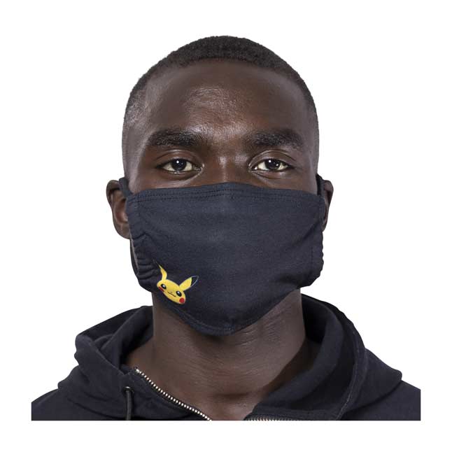 Pikachu Expressions Face Masks (Size L/XL) (2-Pack) | Pokémon Center ...