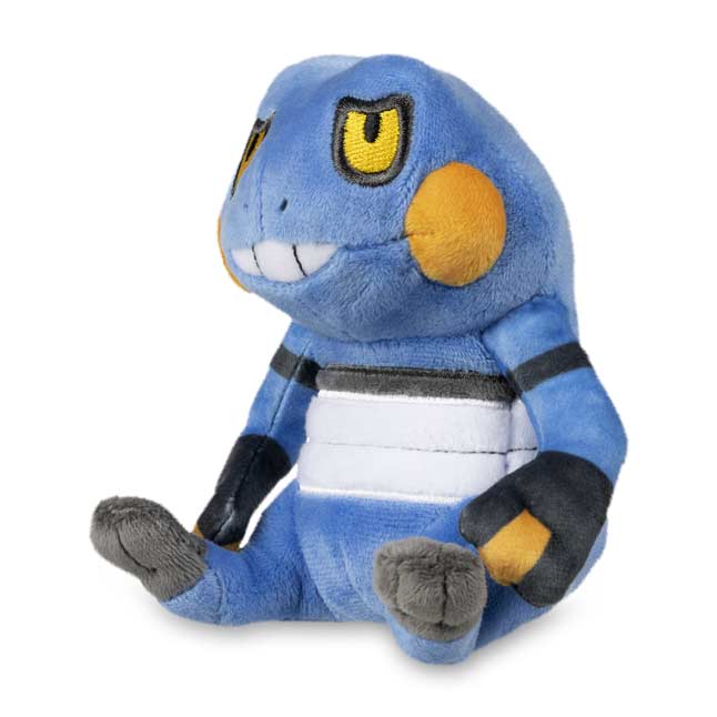 Croagunk Sitting Cuties Plush - 5 In. | Pokémon Center Official Site