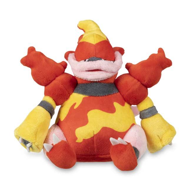Magmortar Sitting Cuties Plush - 9 ¼ In. | Pokémon Center Official Site