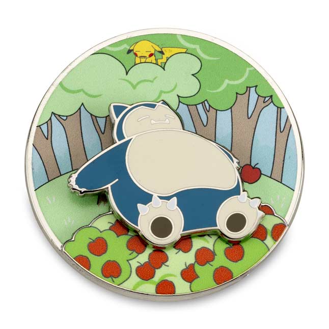 Snorlax Snack & Nap Pokémon Spinning Scenes Pin | Pokémon Center ...