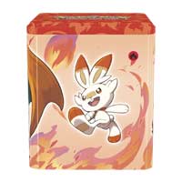 Pokémon TCG: Fire Stacking Tin | Pokémon Center Official Site