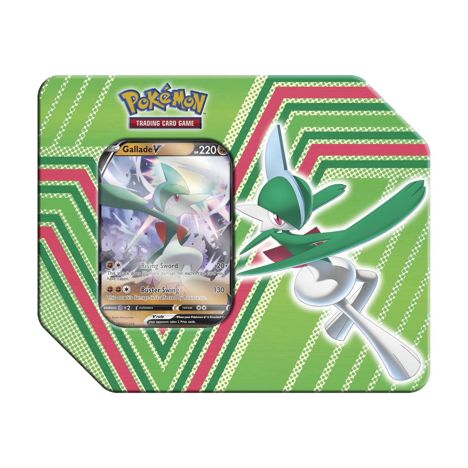 Pokémon TCG: Hidden Potential Tin (Gallade V) | Pokémon Center Official ...