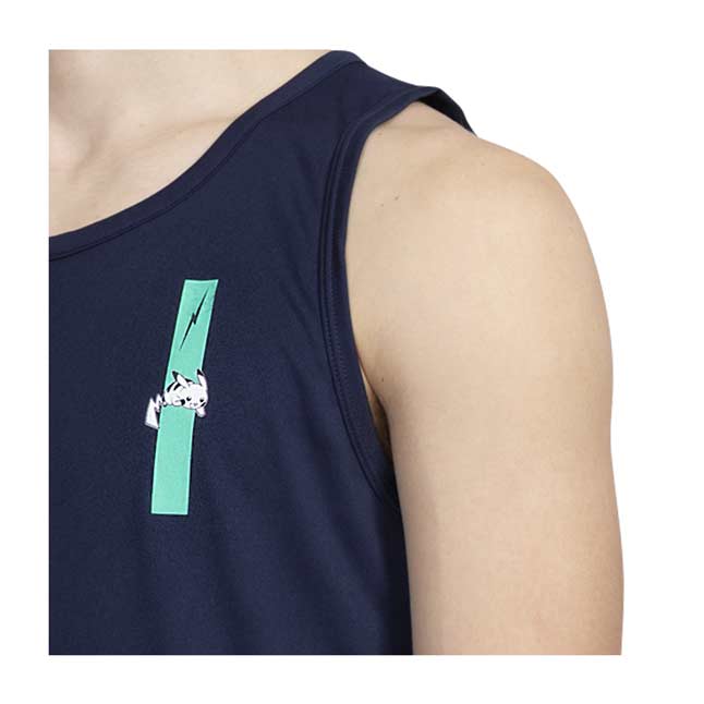 Pikachu Pokémon Active Navy Performance Tank Top - Men | Pokémon Center ...