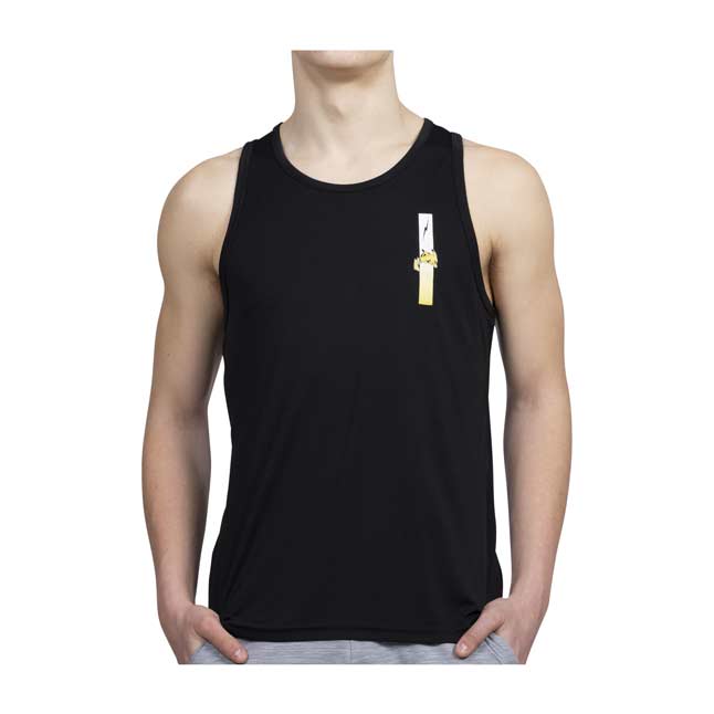 Pikachu Pokémon Active Black Performance Tank Top - Men | Pokémon ...