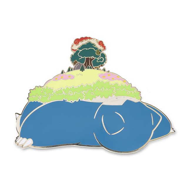 Pokémon Giant Pins: Gigantamax Snorlax Oversize Pin | Pokémon Center ...