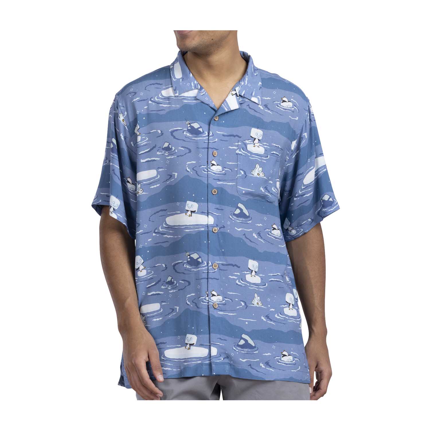 Pokémon Tropical Eiscue Frozen Seas Tropical Shirt - Men | Pokémon ...