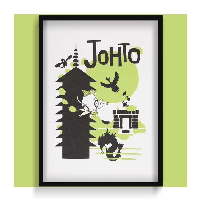 Pokémon Region Tour Posters (8-Pack) | Pokémon Center UK Official Site