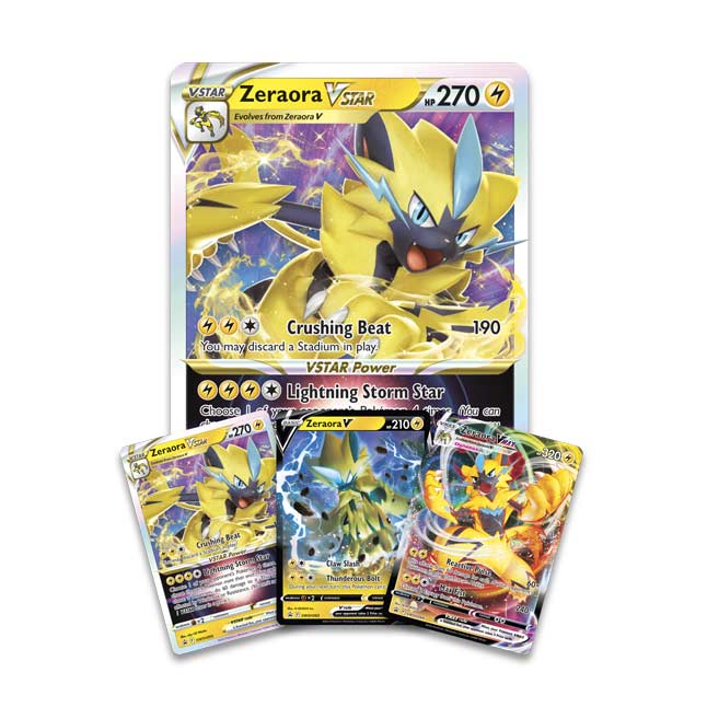 Pokémon TCG: Zeraora VMAX & VSTAR Battle Box | Pokémon Center Official Site Pokémon TCG: Zeraora VMAX & VSTAR Battle Box | Pokémon Center Official Site
