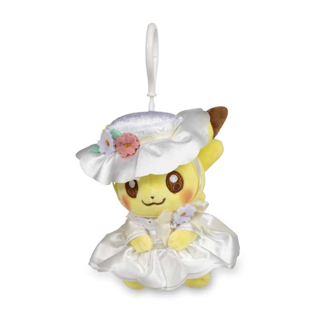 Pikachu Happy Spring Plush Key Chain | Pokémon Center Official Site
