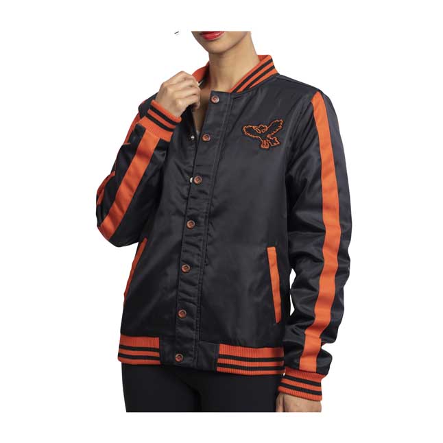 Moltres Pokémon Jackets Black Insulated Snap-Down Jacket - Adult ...