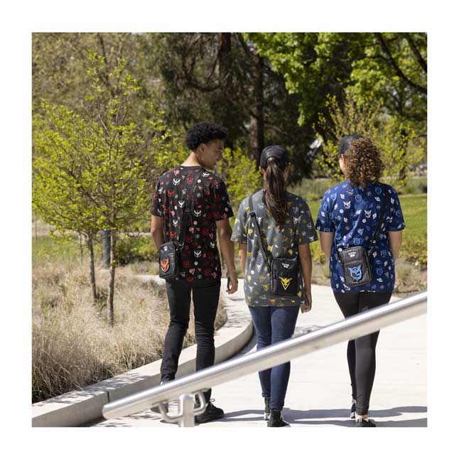 Team Valor Pokémon GO Teams Allover-Print Relaxed Fit Crew Neck T-Shirt ...