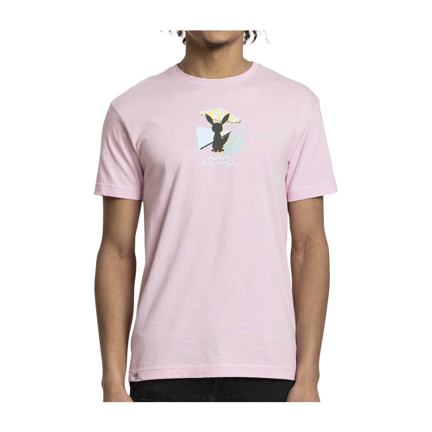 Espeon & Umbreon Summer Fun Light Pink Relaxed Fit Crew Neck T-Shirt ...