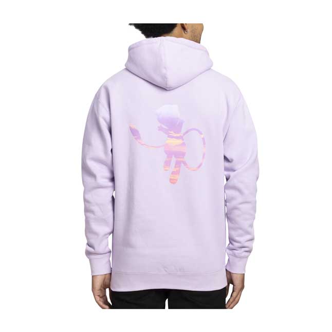 Mew Pokémon Take Flight Purple Heavyweight Pullover Hoodie - Adult ...