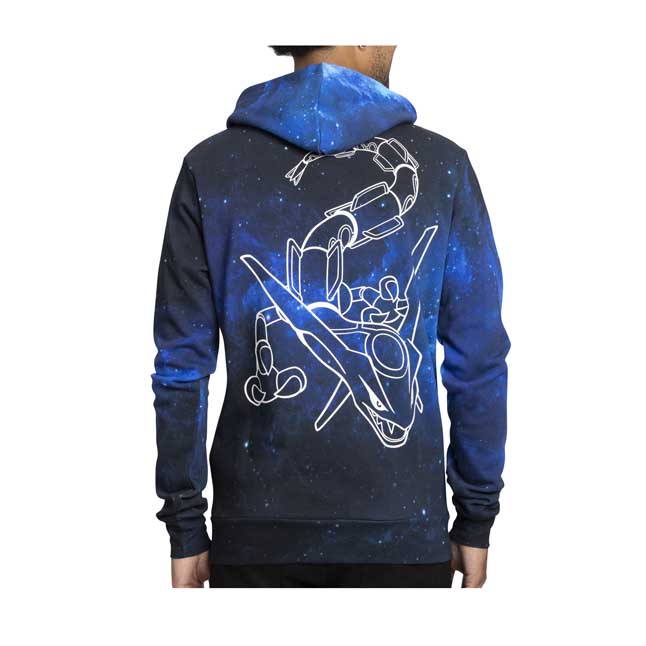 Rayquaza Pokémon Take Flight Allover-Print Heavyweight Zip-Up Hoodie ...