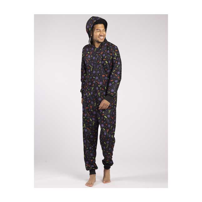 Gengar Pokémon Sweet Temptations Hooded One-Piece Pajamas - Adult ...